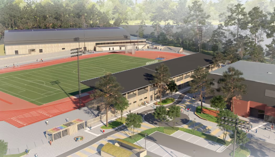 Europas tredje största friidrottsarena - Eva Lisa Holtz Arena står klar ...